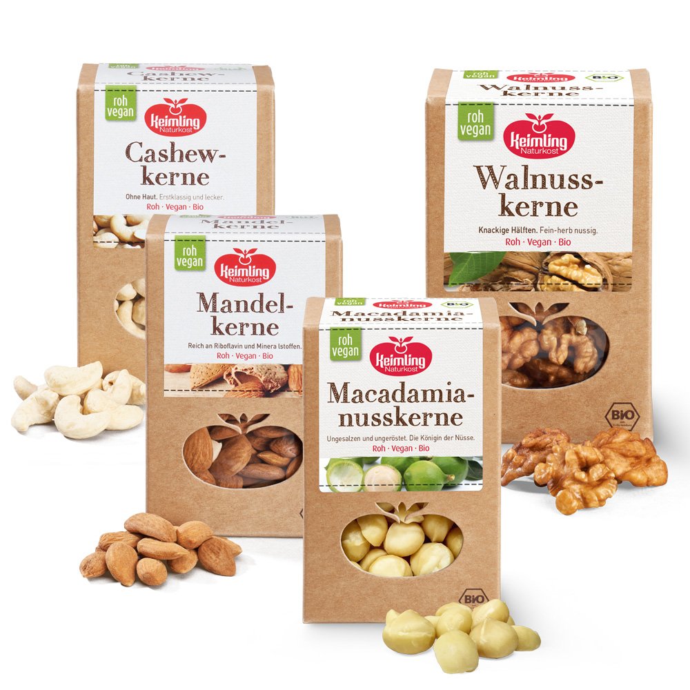 Nuss-Klassiker im 4er-Set, das Sparpaket für kurze Zeit